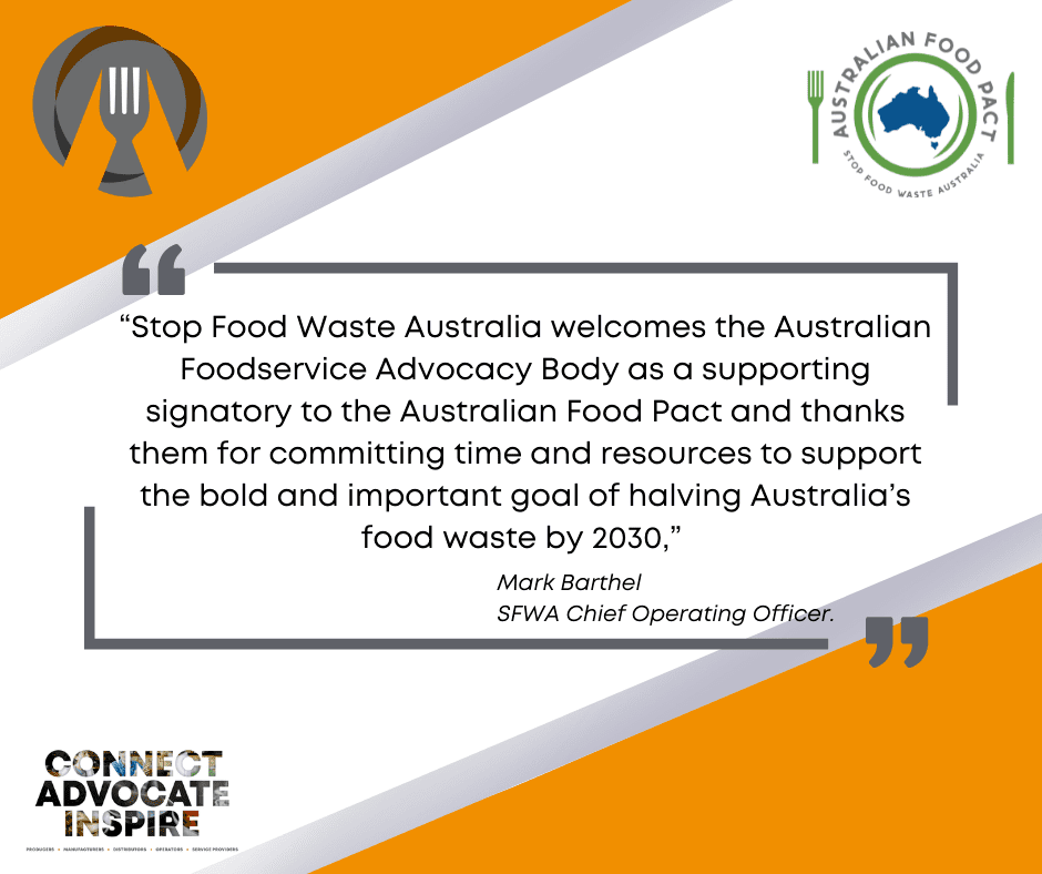 Stop Food Waste Australia Welcomes AFAB as a Supporting Signatory